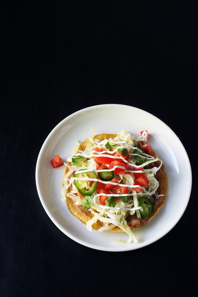 Homemade Mexican Bean Tostadas (56 cents each!) - Good Cheap Eats