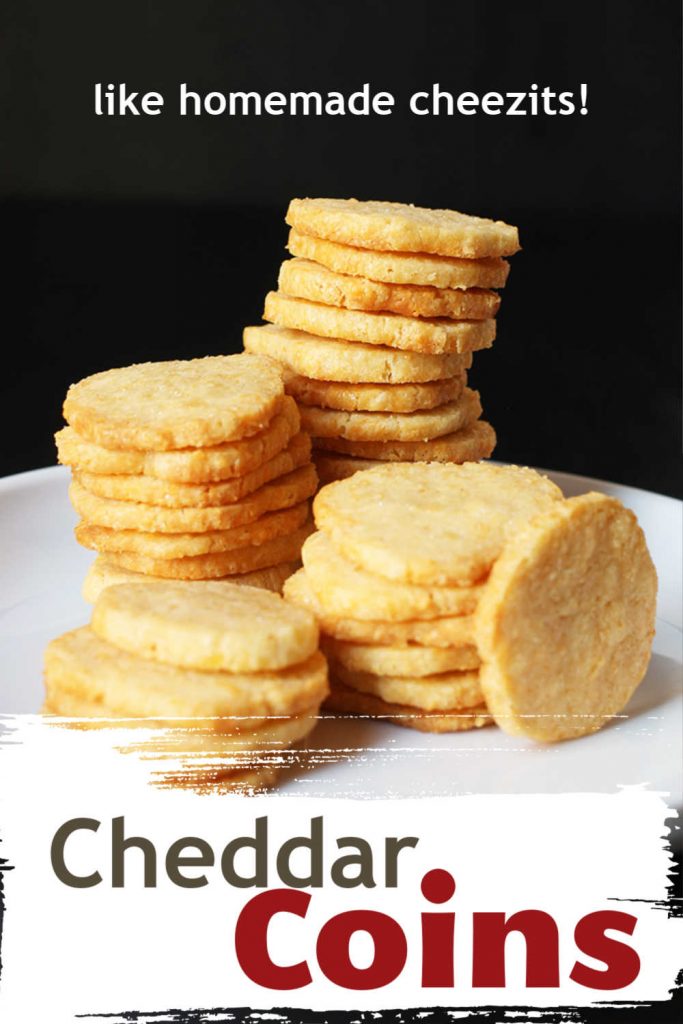 Cheddar Coins - aka Healthy Homemade Cheez-Its