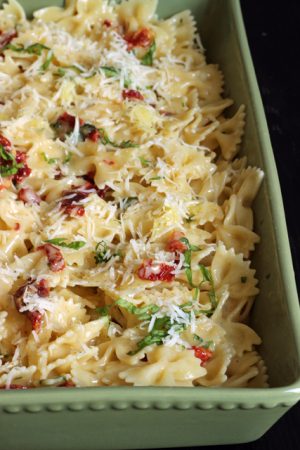 Sundried Tomato & Brie Pasta (What's On Your Plate?)