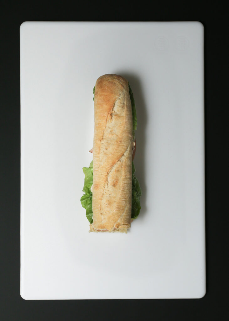 Turkey Avocado Baguette Sandwich with Chipotle Mayonnaise