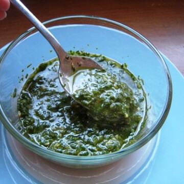 Rustic Basil Sauce