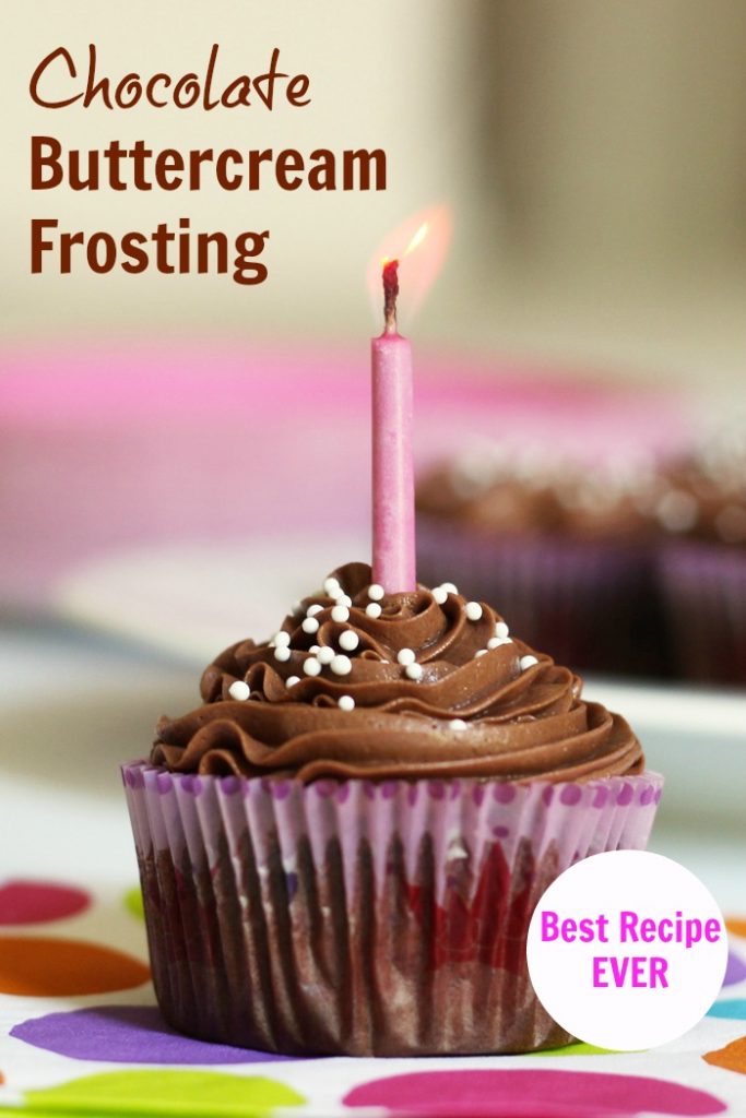 Easy Chocolate Buttercream Frosting - % Good Cheap Eats