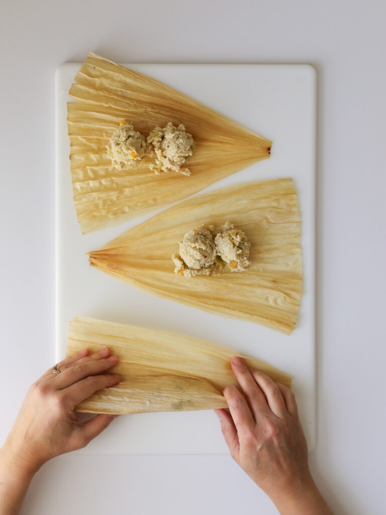 Cheese Tamales with Chiles & Corn - Good Cheap Eats