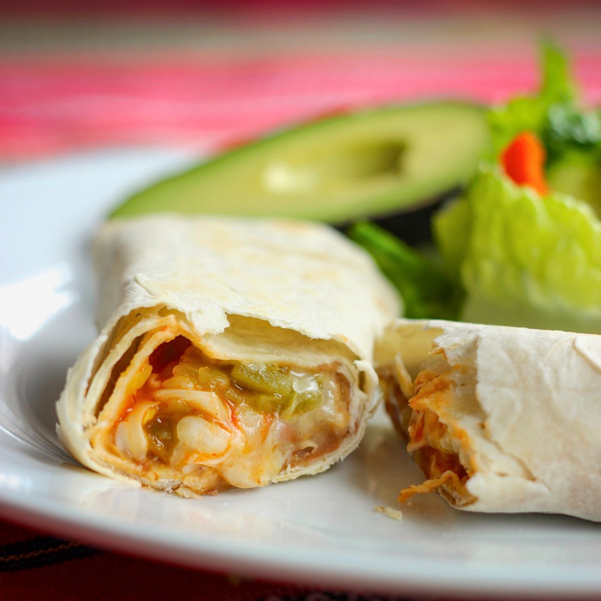 Green Chile Burritos | Bean and Cheese Burrito Recipe