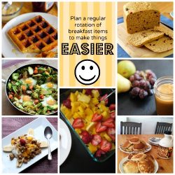 Plan a Regular Rotation for Breakfasts | Breakfast Meal Planning