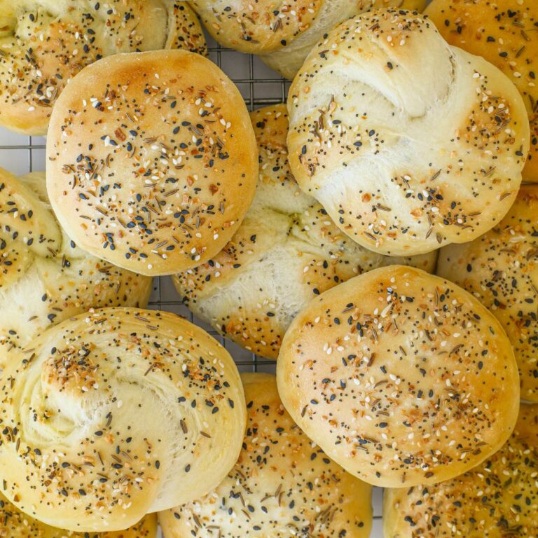 Homemade Everything Hamburger Buns Recipe - Good Cheap Eats