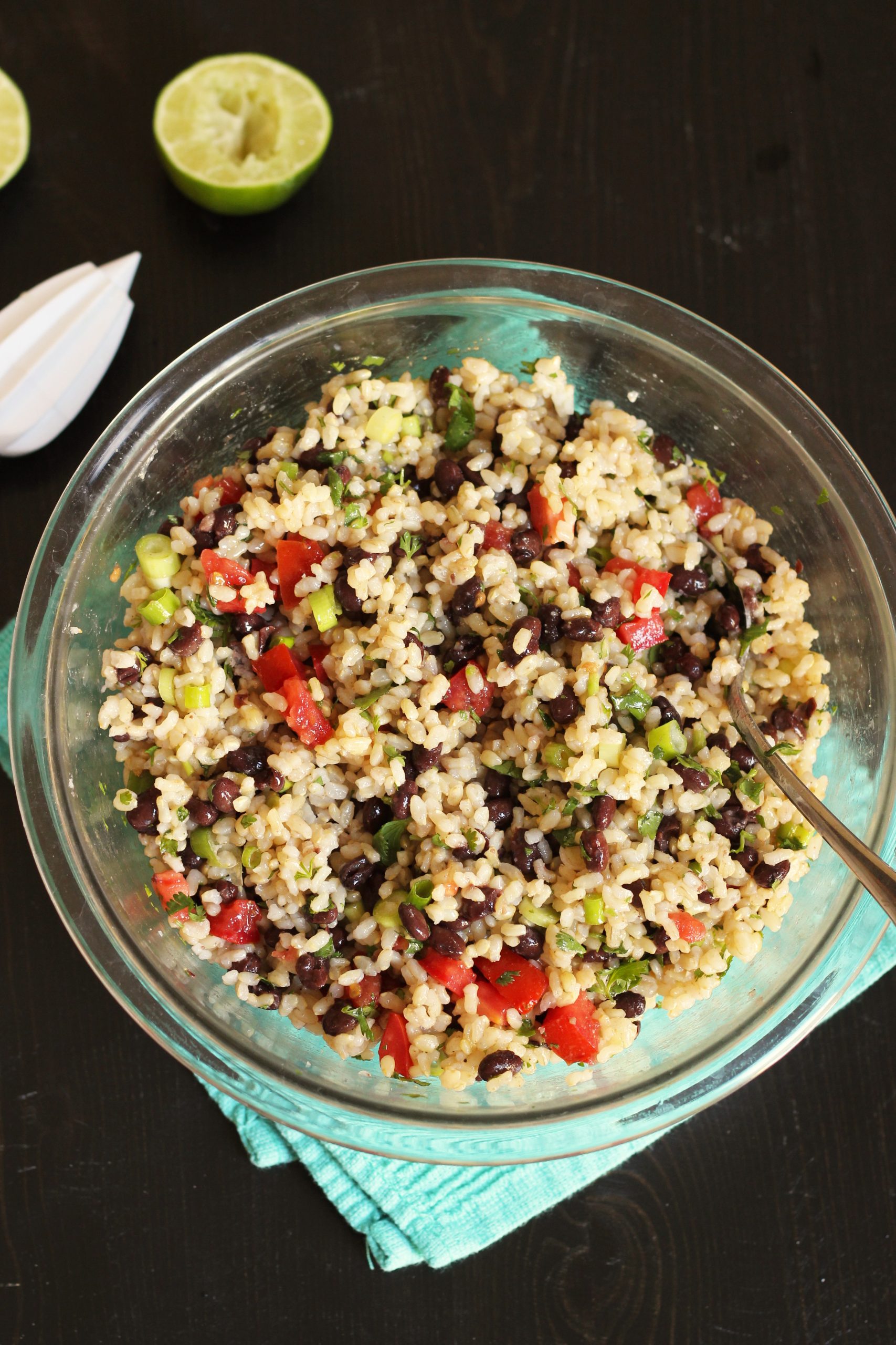 Rice and Black Bean Salad