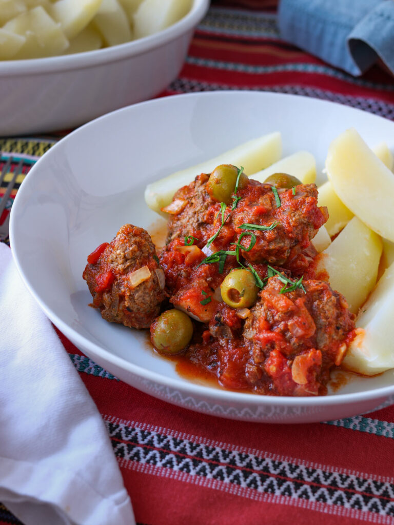 Catalan Meatballs - Boules de Picolat - Good Cheap Eats