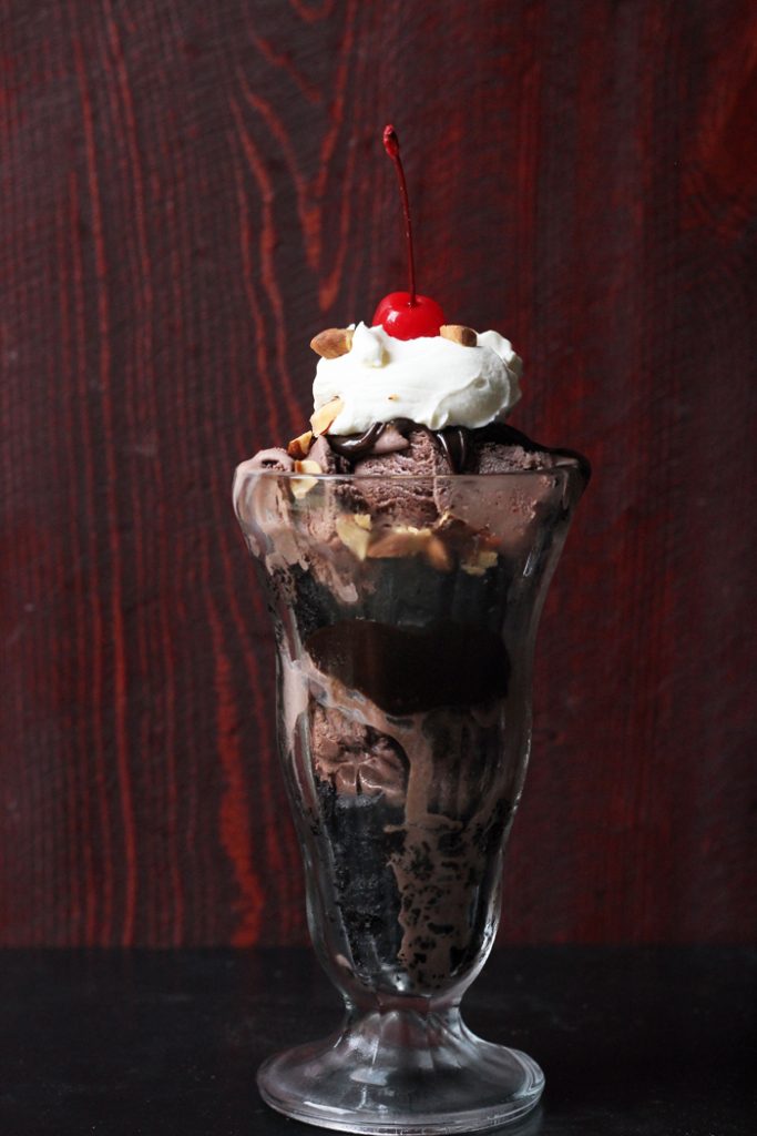 Triple Chocolate Sundaes for a Delicious Valentine's Treat