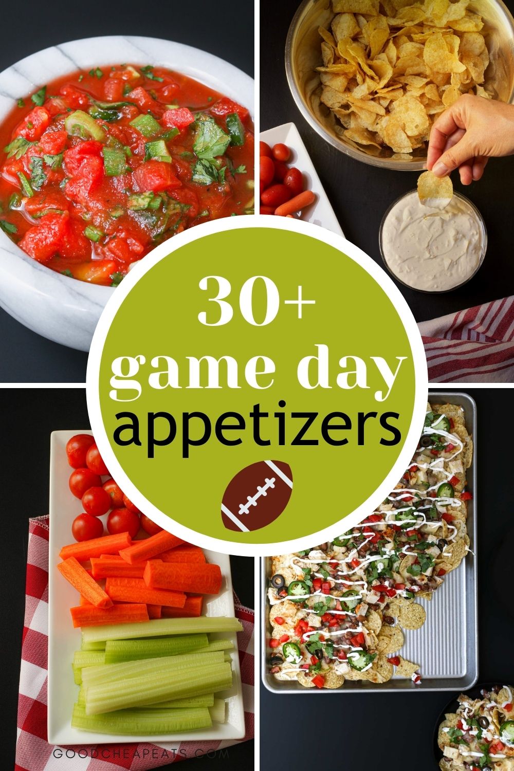 30+ Great Game Day Appetizer Ideas - Good Cheap Eats