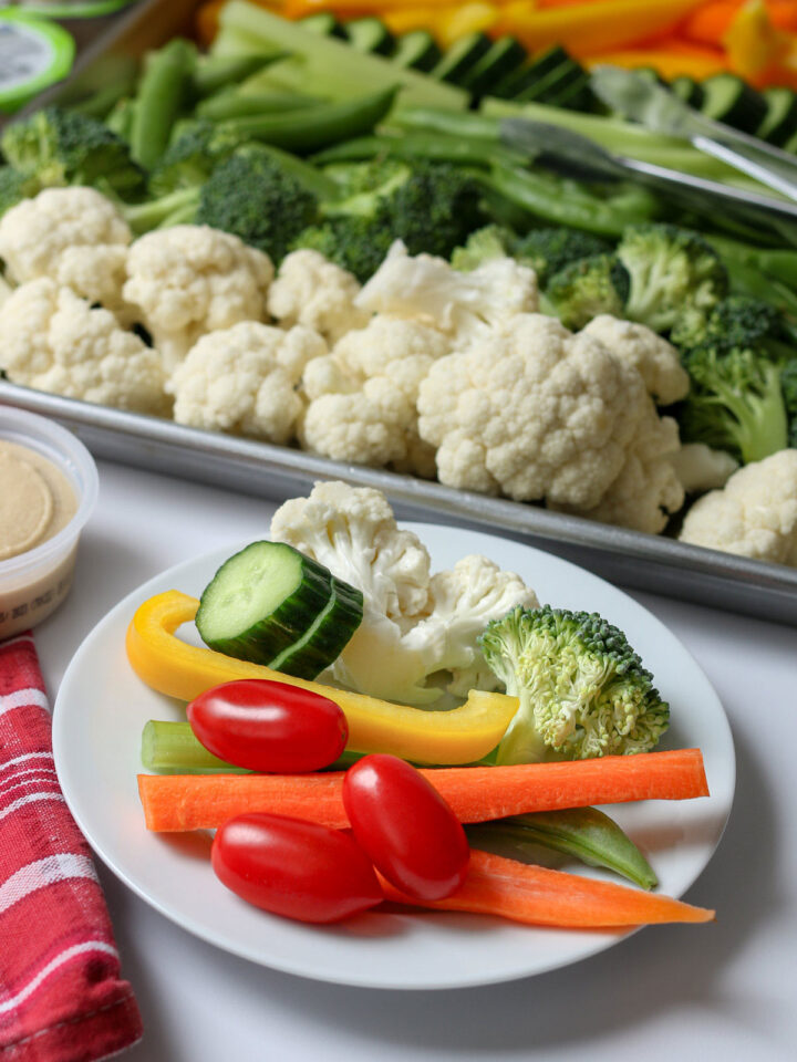 Easy Vegetable Tray - Good Cheap Eats