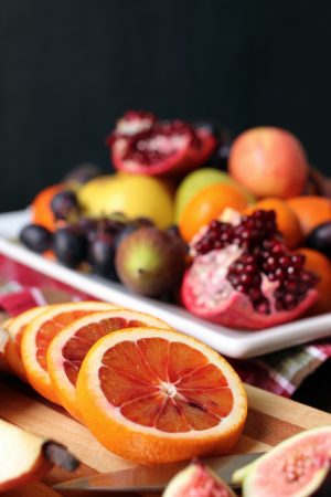Winter Fruit Tray - a Simple Holiday Dessert - Good Cheap Eats