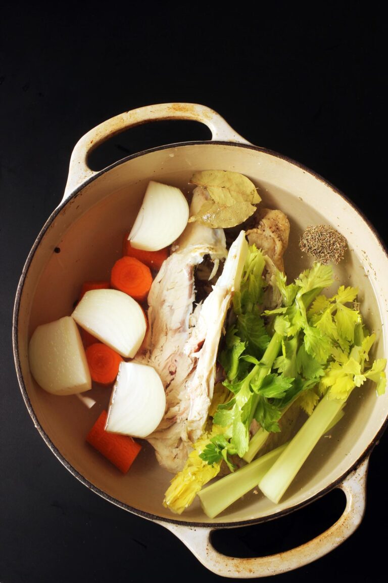 How to Make Chicken Stock (Slow Cooker or Stovetop) - Good Cheap Eats
