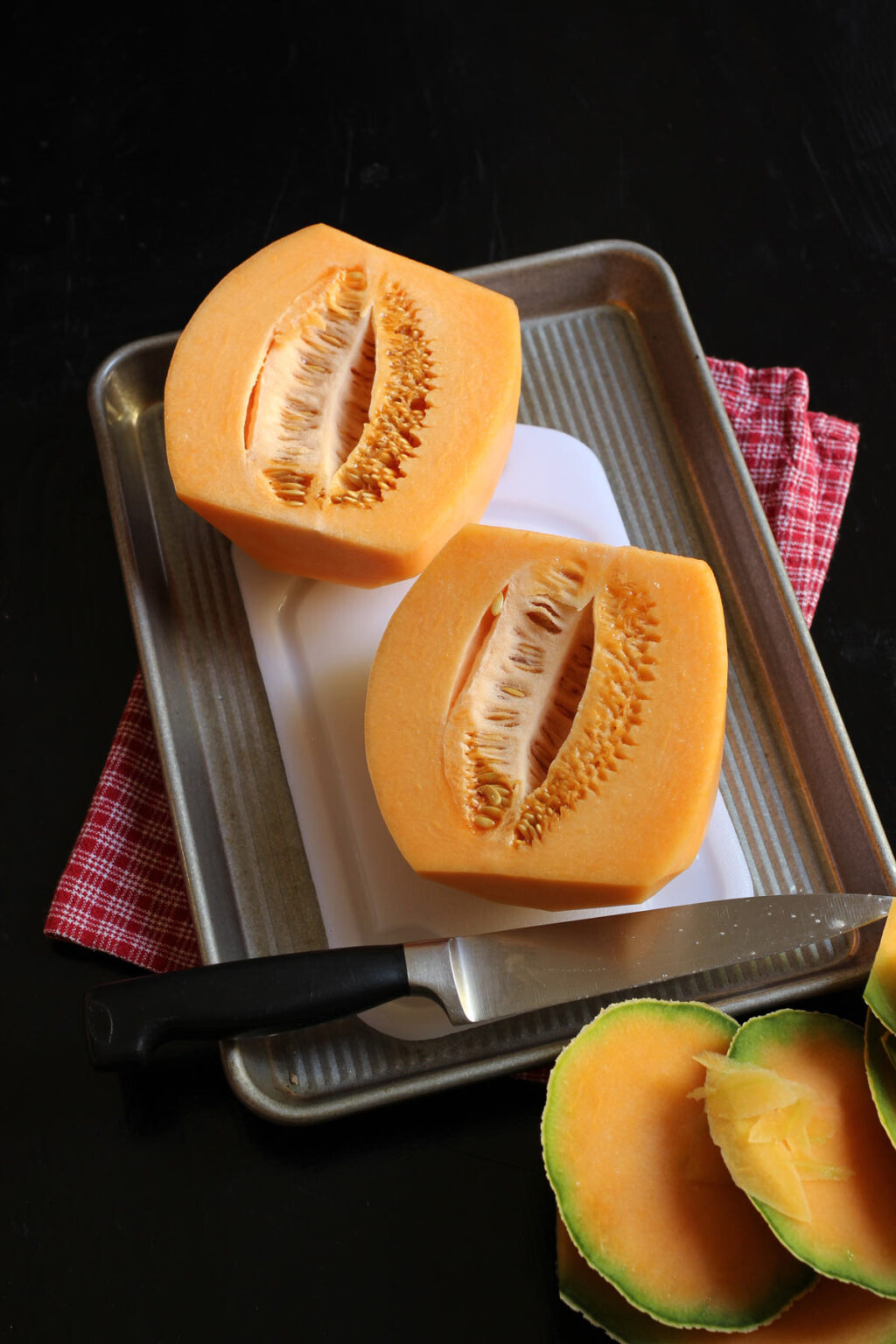 How to Cut a Cantaloupe Melon - Good Cheap Eats