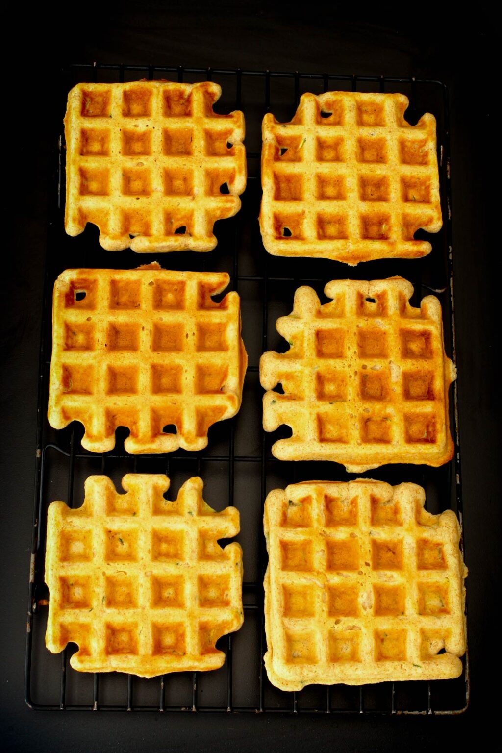 Zucchini Cinnamon Waffles (28 cents each!) - Good Cheap Eats