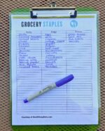 How to Make Your Own Reusable Grocery List - Good Cheap Eats