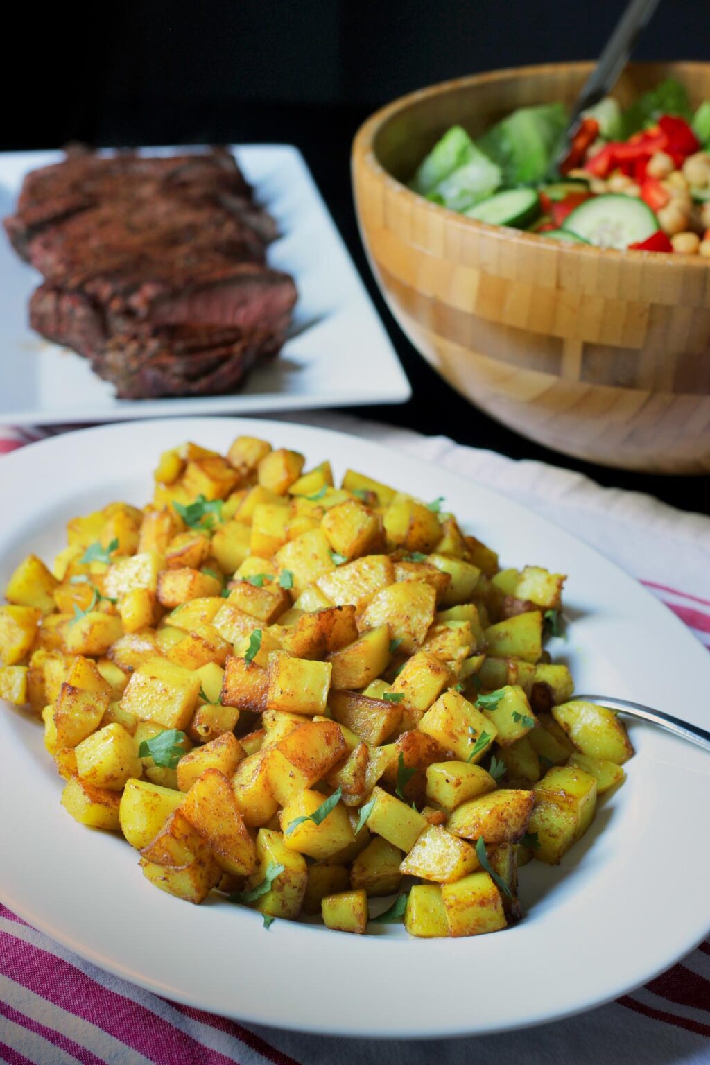 The BEST Curried Potatoes Recipe (Just 5 Ingredients!)