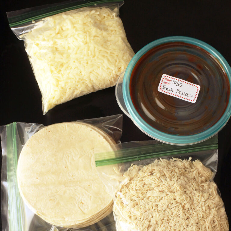 Easy Crockpot Chicken Enchiladas - Good Cheap Eats