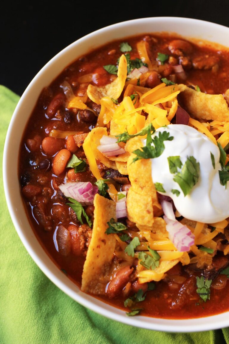 What to Serve with Chili: 20+ Toppings, Bases, & Sides