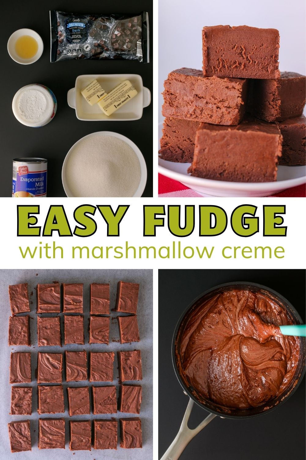 Fantasy Fudge with Marshmallow Cream - Good Cheap Eats