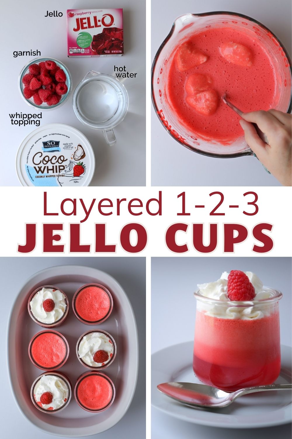 Jello 123 Layered Jello Cups - Good Cheap Eats