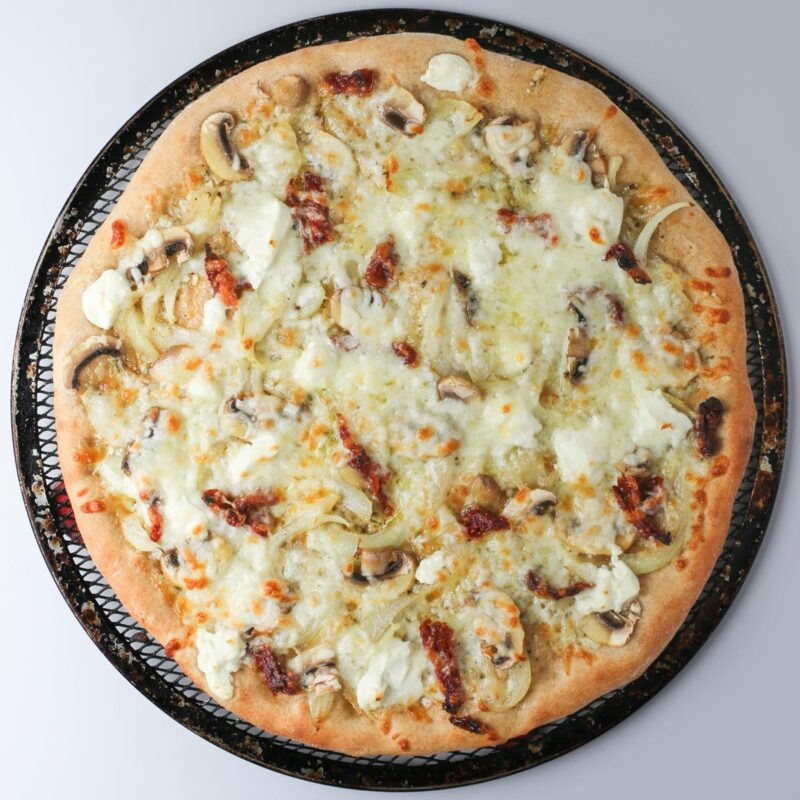 Goat Cheese Pizza - Good Cheap Eats