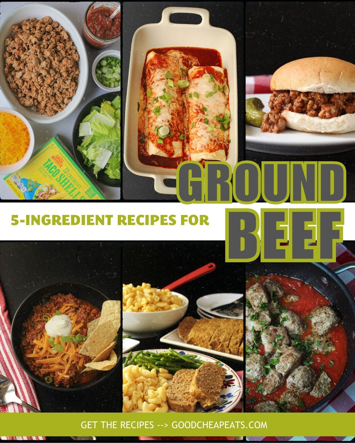 The Easiest Dinners: 5-Ingredient Ground Beef Recipes - Good Cheap Eats