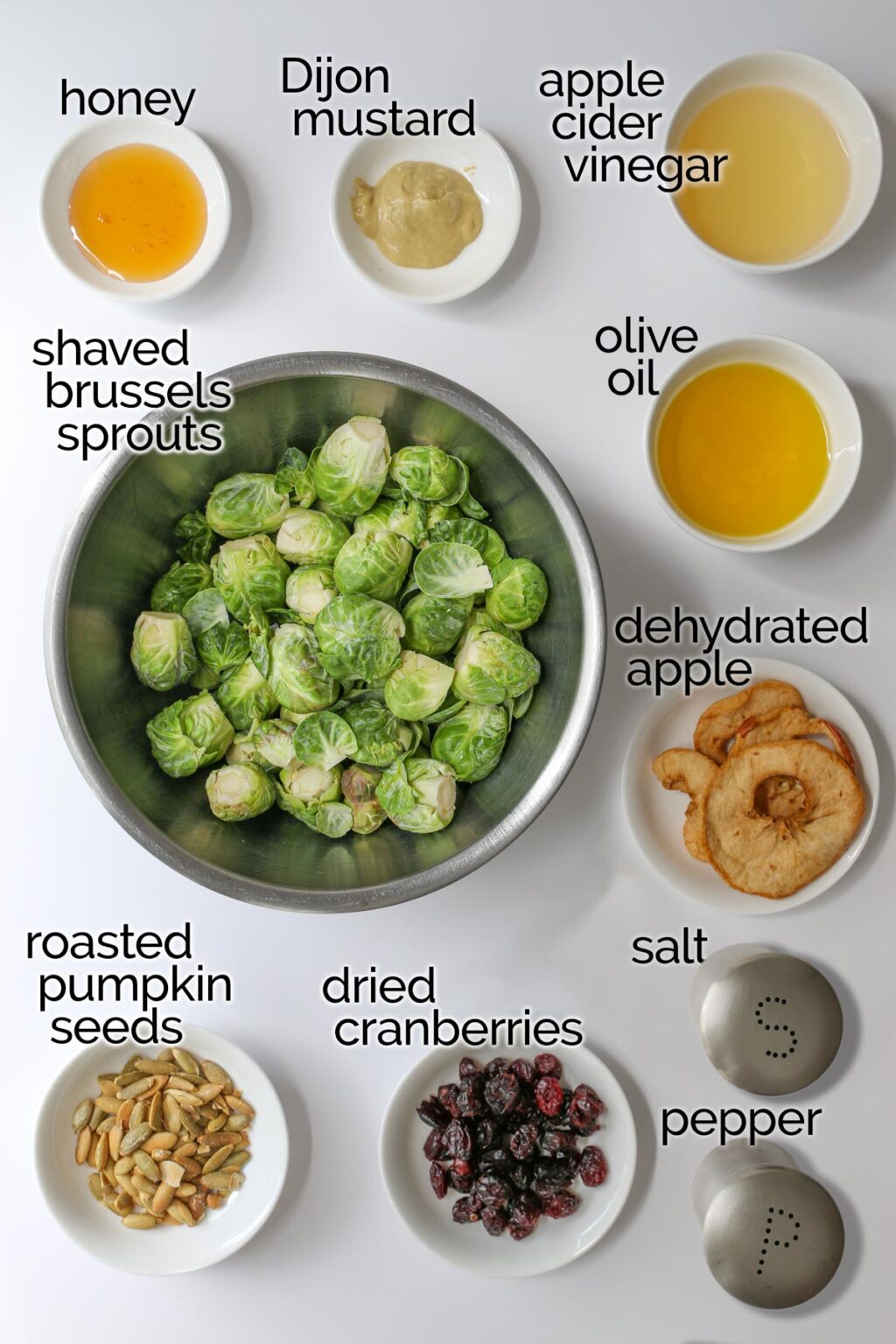 Brussels Sprouts Salad with Apples & Cranberries - Good Cheap Eats