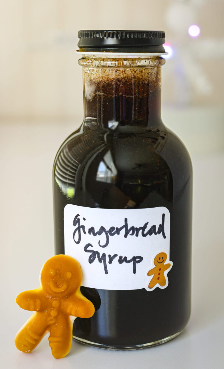 Easy Homemade Gingerbread Syrup for Coffee & Desserts - Good Cheap Eats