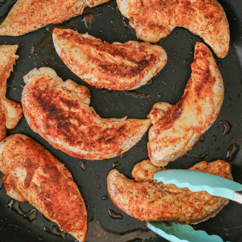 Skillet Chicken Tenderloins (Saute on Stovetop) - Good Cheap Eats