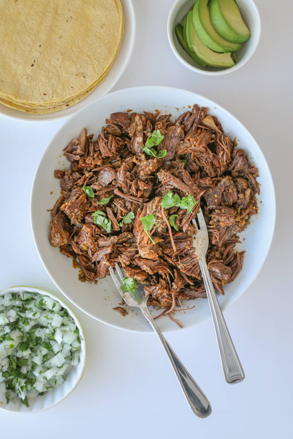 Shredded Salsa Verde Beef (5-Ingredient Recipe)