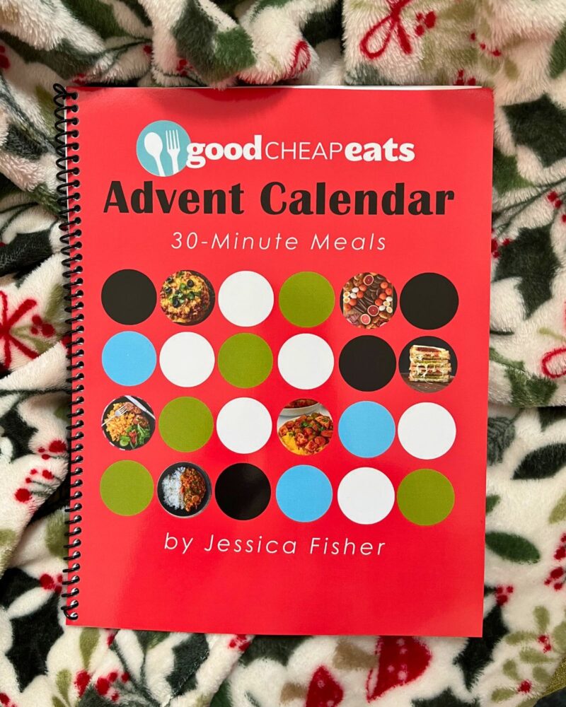 Meal Plan Advent Calendar - Good Cheap Eats