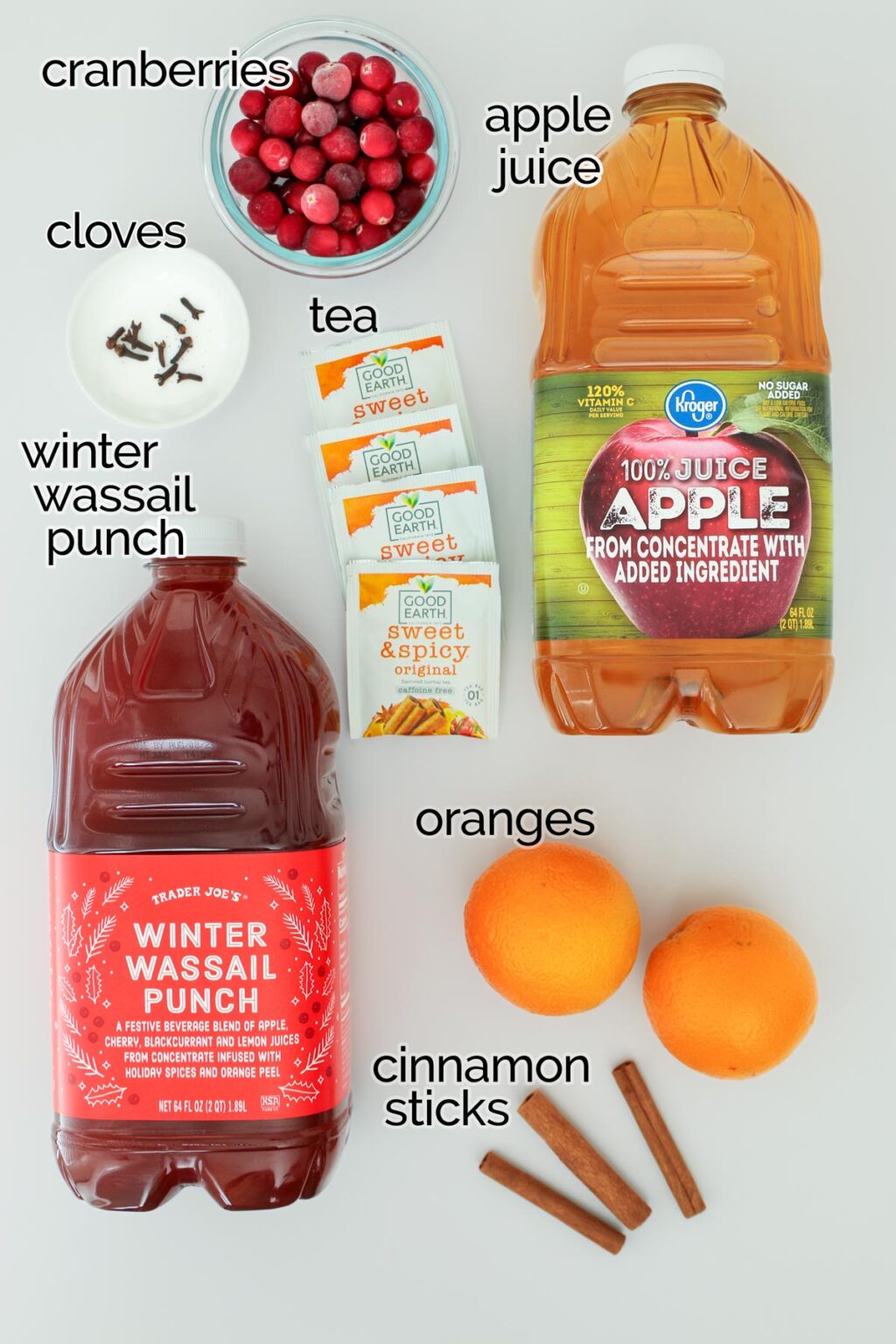 Wassail with Tea (Non Alcoholic Christmas Punch) - Good Cheap Eats